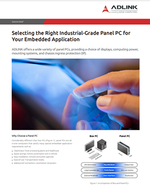 Smart Panel | Open Frame Panel PCs | ADLINK Technology | ADLINK