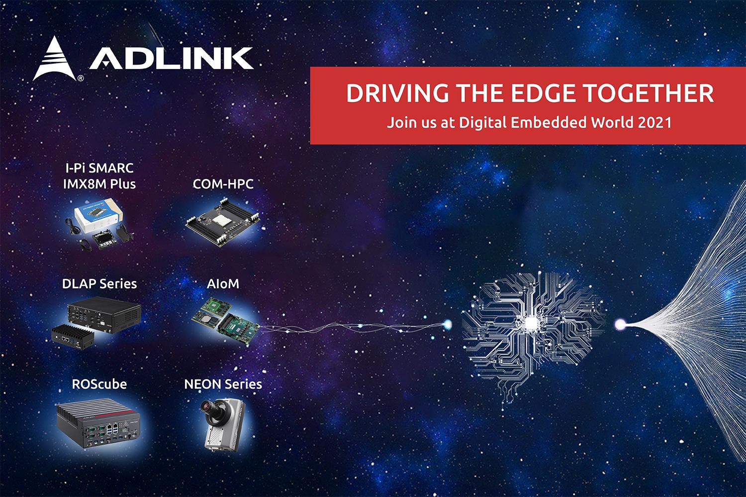 ADLINK Technology at Embedded World 2021: Edge AI Strategy and Next-Gen Modules