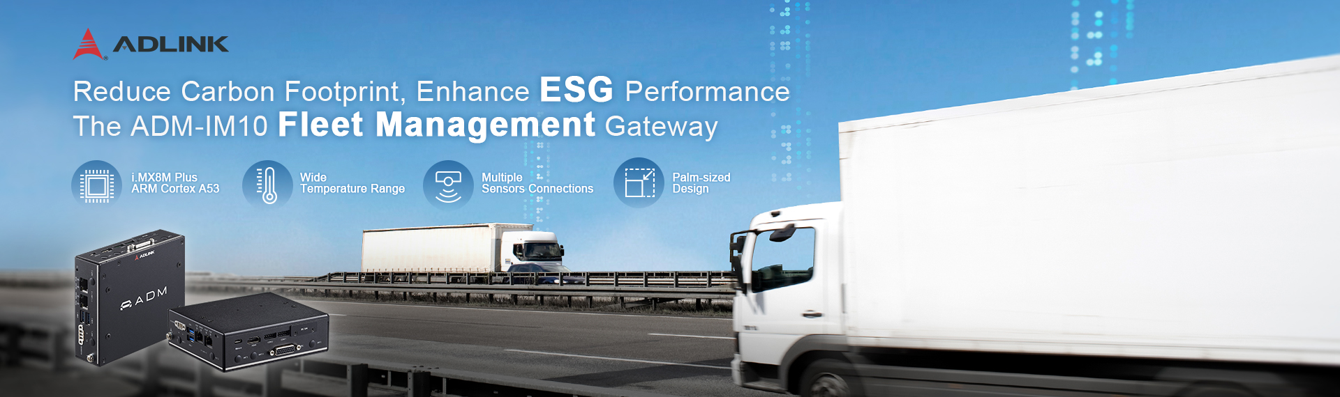 ADM-IM10 | Fleet Management Vehicle Gateway